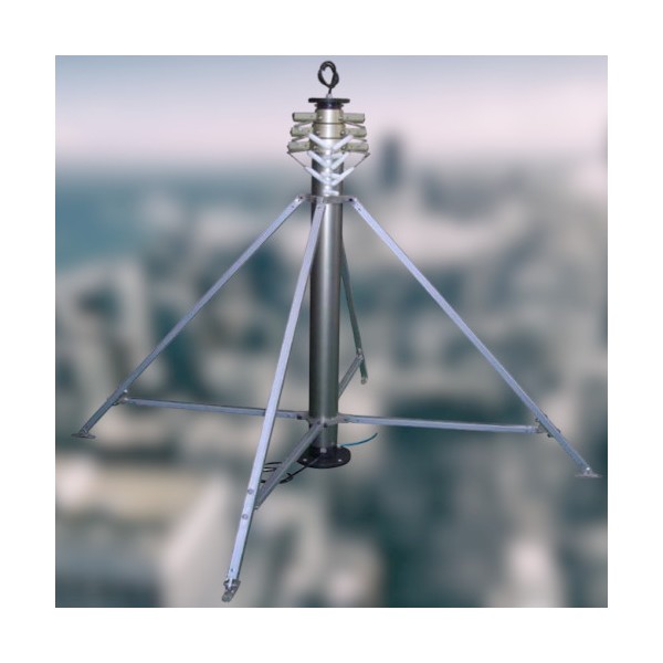 Quality 2M Adjustable 6063 alu 4 Legs Aluminium Telescopic Mast for sale