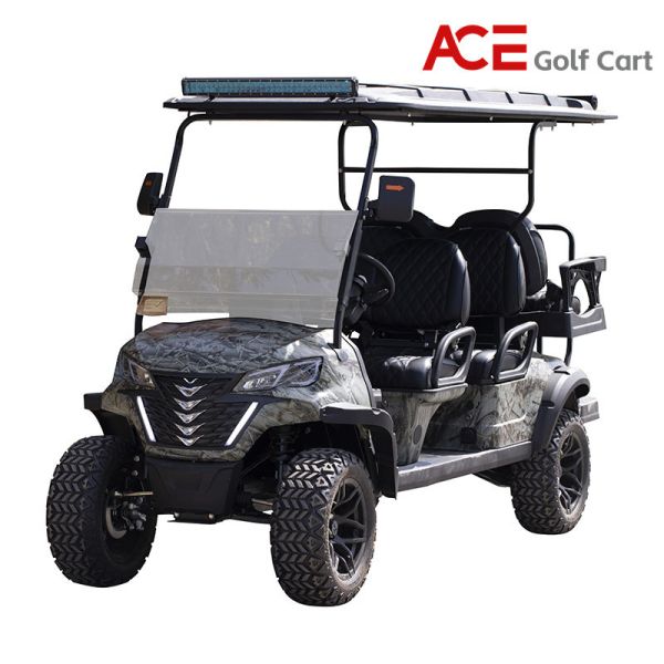 Quality Waterproof 6 Person Golf Cart Electric Off Road Cart With Golf Bag Rack for sale