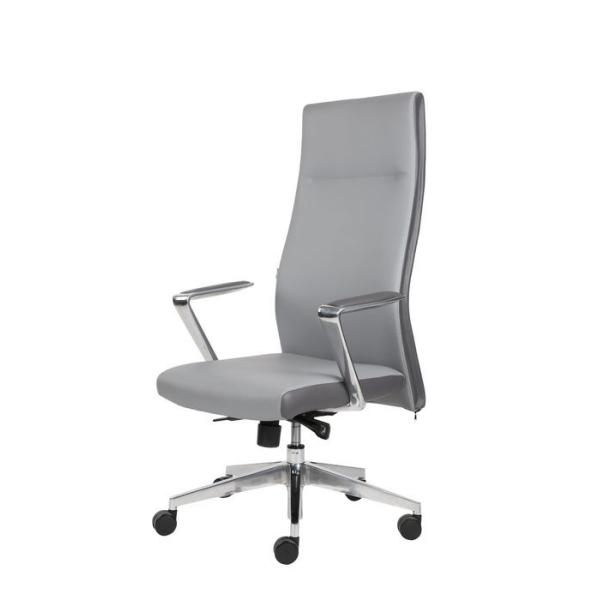Quality DIOUS Dia60mm Leather Revolving Chair High Back For Executive for sale