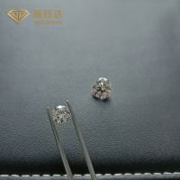 Quality White D E F Color HPHT Lab Diamonds 1.5ct 2.0ct HPHT Loose Diamond for sale