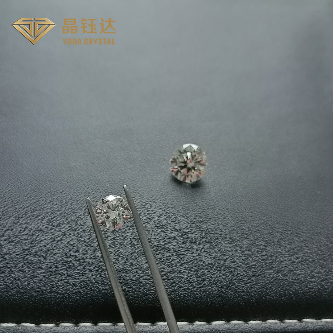 Quality Round Square 5mm To 8mm HPHT Synthetic Diamond 8.0ct 8.99ct For Excellent Cut for sale