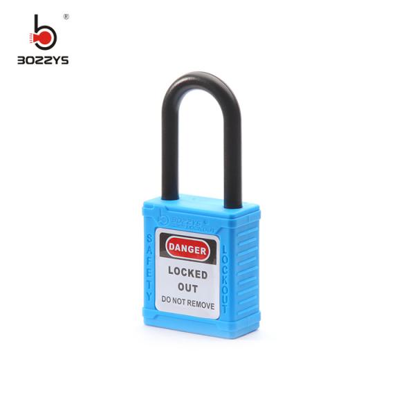 Quality CE Certification Nylon Shackle Industrial Safety Padlocks for sale