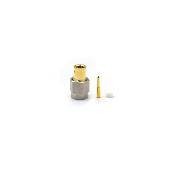 Quality RF Connector SMA Male for RG402TFlex141 cable, crimp for sale