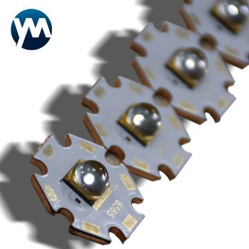 Quality UV LED SMD Chip 6565 10W 20mm Hexagonal Plate LED Flashlight Module for sale