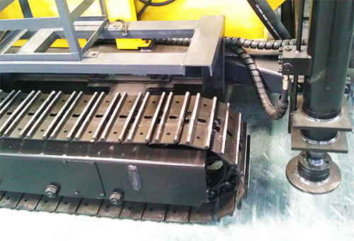 Quality 120m Diesel Power Hydraulic Crawler Drilling Machine for sale