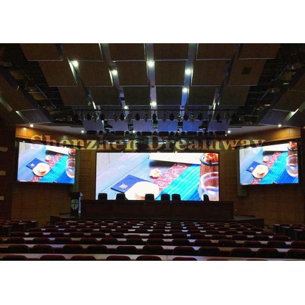 Quality Fixed Indoor Full Color LED Display Rental P6 SMD High Resolution For Advertisin for sale