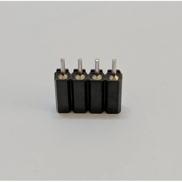 Quality 1x4 4 Pin Header Connector Female Pcb 2.54mm for sale