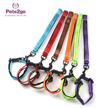 Quality L Size Heavyduty Nylon Reflective Belt Rope Dog Leash for sale