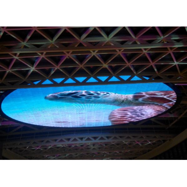 Quality Advertising LED Transparent Screen RGB With Aluminum Cabinet for sale