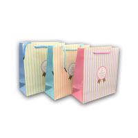 Quality Cute Fancy Small Brown Gift Bags With Handles Fashionable Appearance for sale