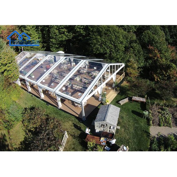 Quality Metal Structure Wedding Marquee Tents Portable Modern Style With PVC Sides A Tent for sale