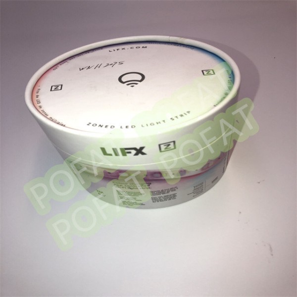 Quality Litho Cardboard Tea Canister Paper Tube Packaging For Food for sale
