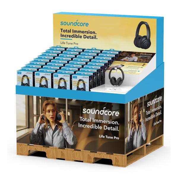 Quality Recyclable Pallet Shop Corrugated Display Stands Multipurpose Practical for sale