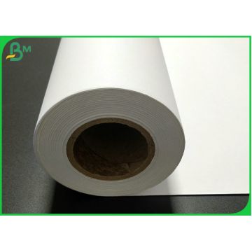 Quality 2 Inch 3 Inch Core Uncoated CAD Plotter Paper Roll For Engineering Design for sale