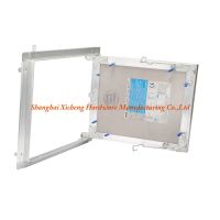 Quality Black Color Aluminum Frame Recessed Gypsum Board Access Panels for sale