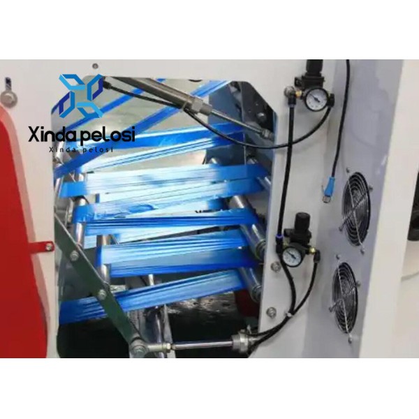 Quality 5kw Plastic Roll Refuse Trash Garbage Bag Making Machine Full Automatic 60pcs for sale