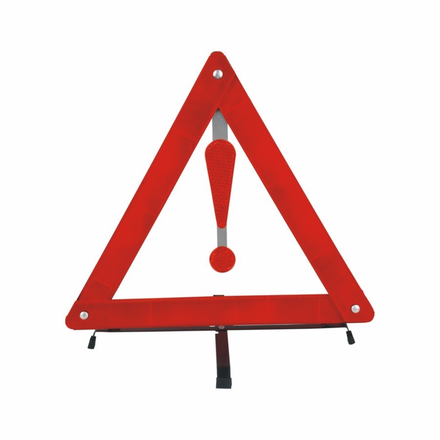 Quality Easily Assemble Red Dot Reflective Roadside Car Emergency Warning Triangle for for sale