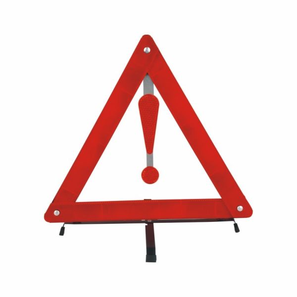 Quality Easily Assemble Red Dot Reflective Roadside Car Emergency Warning Triangle for Safety for sale