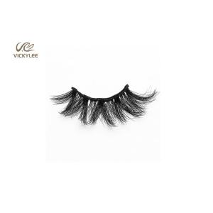 Quality Natural Mink Hair Fan Shaped 14MM 3D Volume Lashes for sale