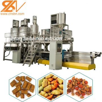 Quality Saibainuo Dry Kibble Dog Food Processing Machine Extruder Production Line for sale
