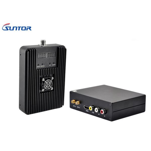 Quality 5w manpack COFDM wireless video transmitter , firefighting application for sale