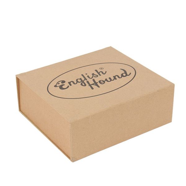 Quality Recycled Custom Clothing Gift Packaging Kraft Apparel Boxes Collapsible Magnetic for sale