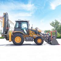 Quality CE Certified 85kw Backhoe Loader Machine Heavy Duty Construction Equipment for sale