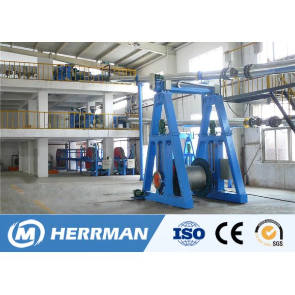 Quality Rubber CV Line Cable Extruder Machine , Natural Rubber Extruder Machine for sale