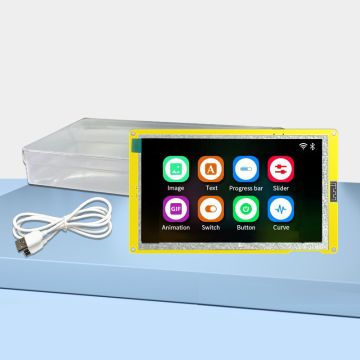 Quality 800x480 7 Inch Capacitive Touch Screen ESP32-S3 8M PSRAM Lcd Module Tft for sale