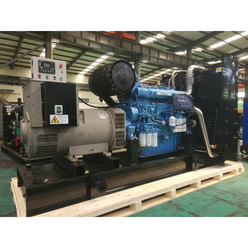 Quality Hot sale Weichai 400KW/500KVA diesel generator set powered by Baudouin engine 6M26D484E200 for sale