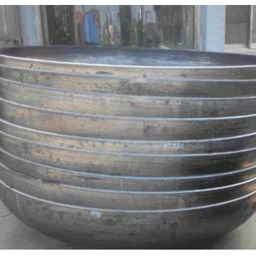 Quality High Pressure Spherical Crown Head cold Pressing Spherical Pipe Cap for sale