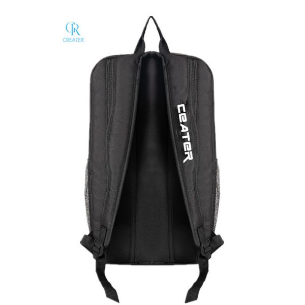 Quality Black Badminton Racket Bag Backpack Jacquard Polyester Lightweight for sale