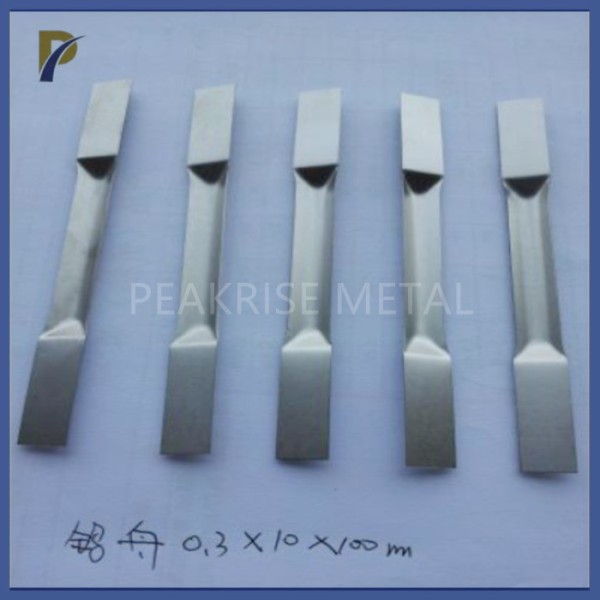Quality Pure Tungsten Boat Thermal Evaporation For Vacuum Industry Tungsten Coating Boats Stamping Tungsten Boat for sale