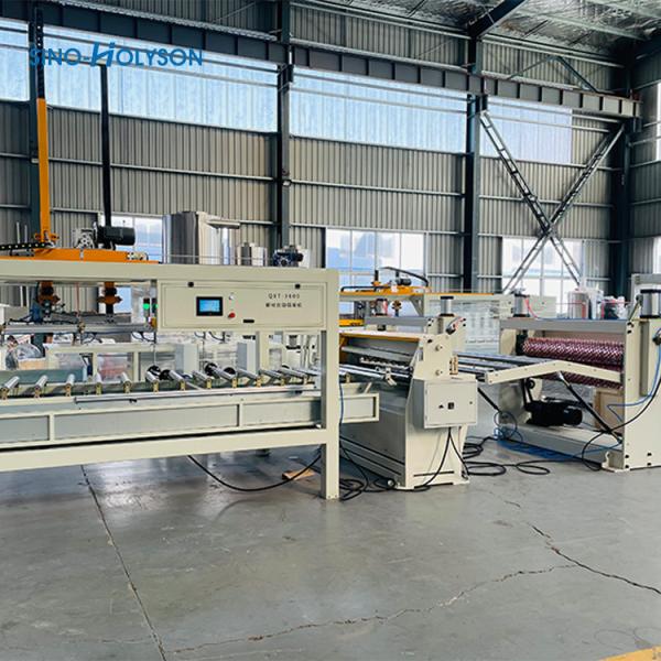 Quality 1220*2240mm PVC Artificial Marble Sheet Making Machine With 36.9 Rpm Screw Speed for sale