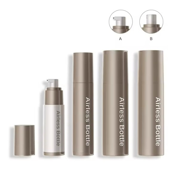 Quality Customized Empty Airless Pump Bottle 5ml - 500ml Airless Dispenser Bottles for sale