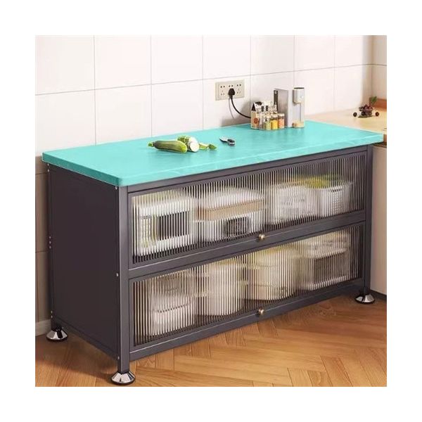 Quality Counter Portable Kitchen Storage Cabinets Sealed On All Six Sides Preventing Dust Insects And Cooking Fumes for sale