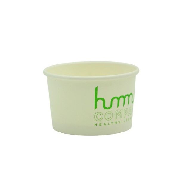 Quality 3Oz Ice Cream Paper Cup Leakproof Disposable Dessert Bowls For Cold Drink for sale