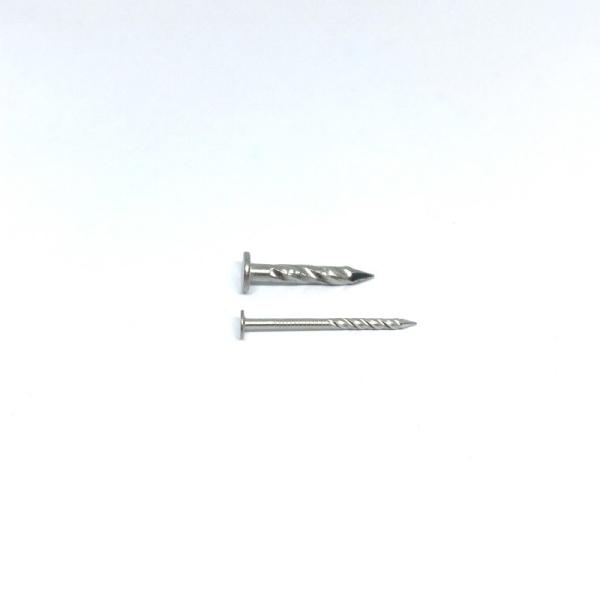 Quality Twist Shank 304 Stainless Steel Flat Head Nails Rust Protection for sale