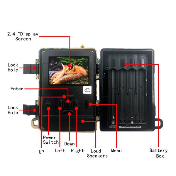 Quality 4.8CS Mobile Trail Camera Solar Power 4G CMOS LTE for sale