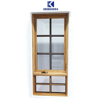 Quality American style Hurricane Impact Aluminium Tempered Glass Awning Roof Windows for sale
