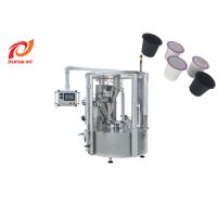 Quality 0.8MPa SKP-1N Rotary K Cup Coffee Capsule Filling Machine for sale