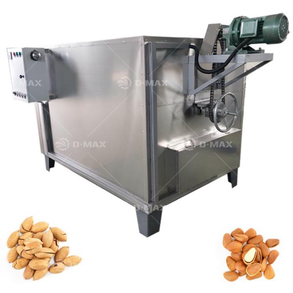 Quality 600 KG Raw Material Wheat Roaster for Soybean Cashew Nut Peanut and Cocoa Beans for sale