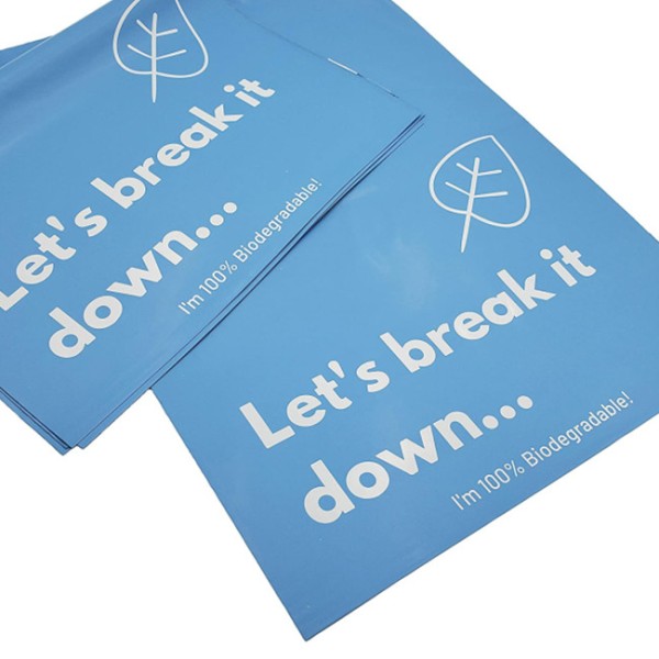 Quality Custom Printed Corn Starch Made Biodegradable Eco Friendly Plastic Mailing for sale