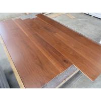 Quality click jointed wide plank American Walnut engineered hardwood flooring to India for sale