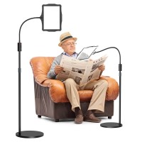 Quality LED Magnifier Lamp with Floor Stand Featuring Infinite Adjustment of Light for sale