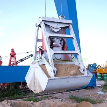 Quality 2 Rope Remote Control Small Clamshell Bucket for sale