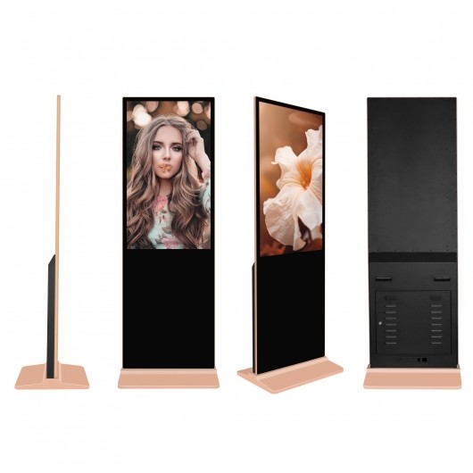 Quality LTI 43in Free Standing Kiosk 500 Nits Standalone Digital Signage for sale