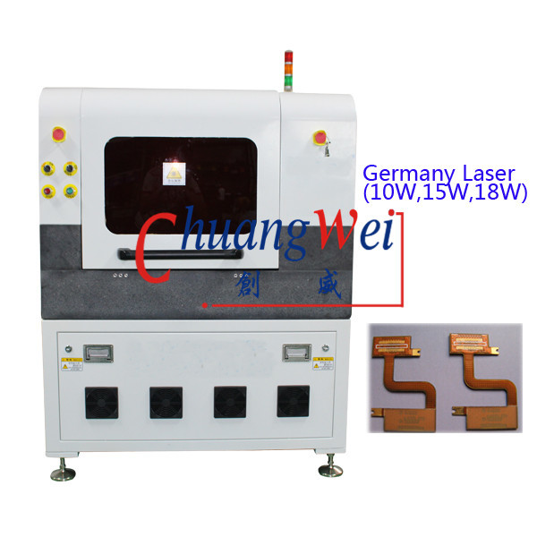 Quality Laser Cutting PCB Depaneling Machine,17W UV Laser Cutter Equipment for sale