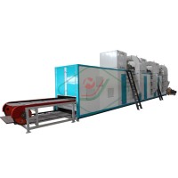 Quality Flat Conveyor Paper Pulp Molding Production Line Dryer / Multiple Drying Line for sale