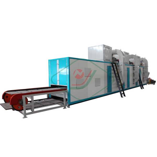 Quality Flat Conveyor Paper Pulp Molding Production Line Dryer / Multiple Drying Line for sale